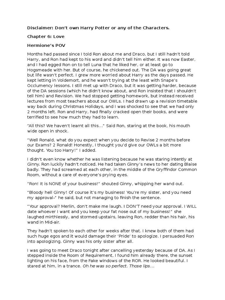 Chapter 6... Harry Potter Fanfiction | PDF | Artificial Mythology ...