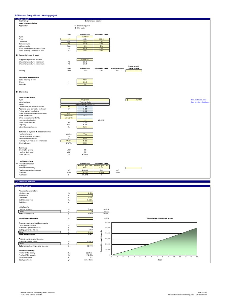 Beach Enclave Swimming Pool - Outdoor | PDF | Solar Energy | Hvac