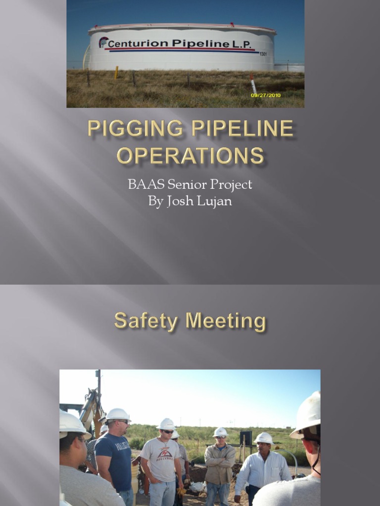 Pigging Pipeline Operations-2011 | PDF