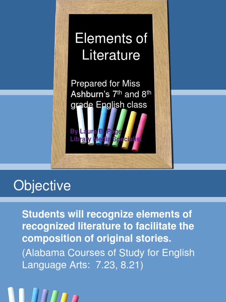 Elements of Literature | PDF | Winnie The Pooh | Narration