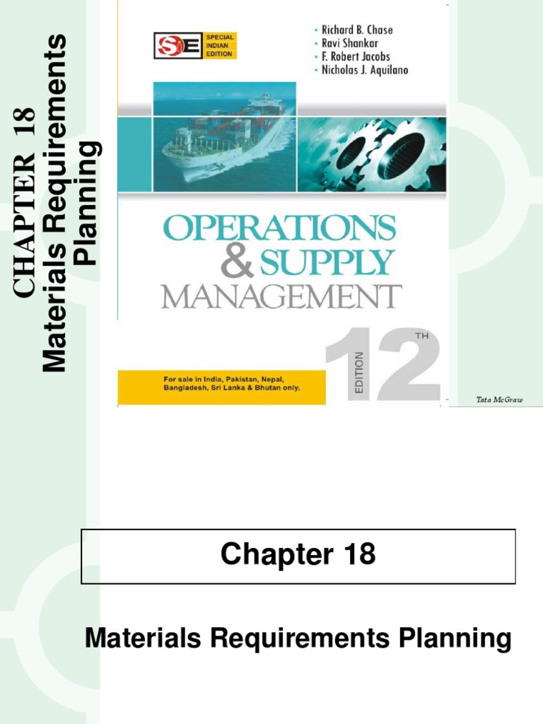 Materials Requirements Planning Guide | PDF | Production And ...