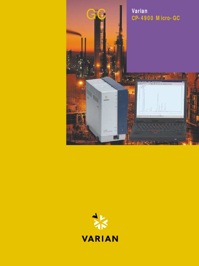 Micro GC Varian 4900 - Brochure | PDF | Gas Chromatography | Natural Gas