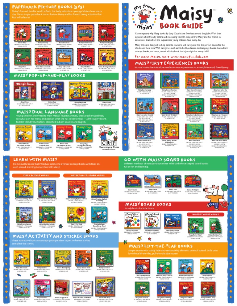 Maisy Book Guide | PDF | Books | Leisure
