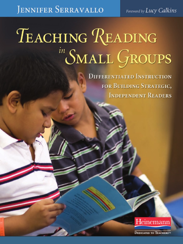 Teaching Reading in Small Group | PDF | Reading (Process) | Educational ...