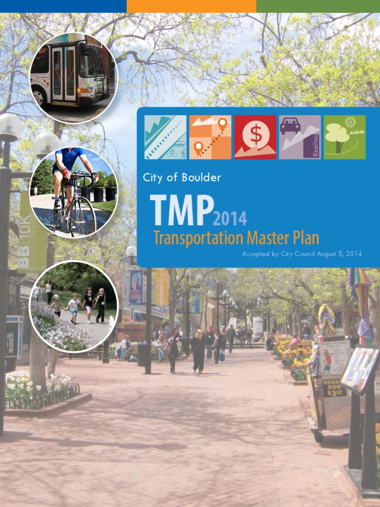 Boulder Transportation Master Plan (TMP) 2014 | Public Transport ...