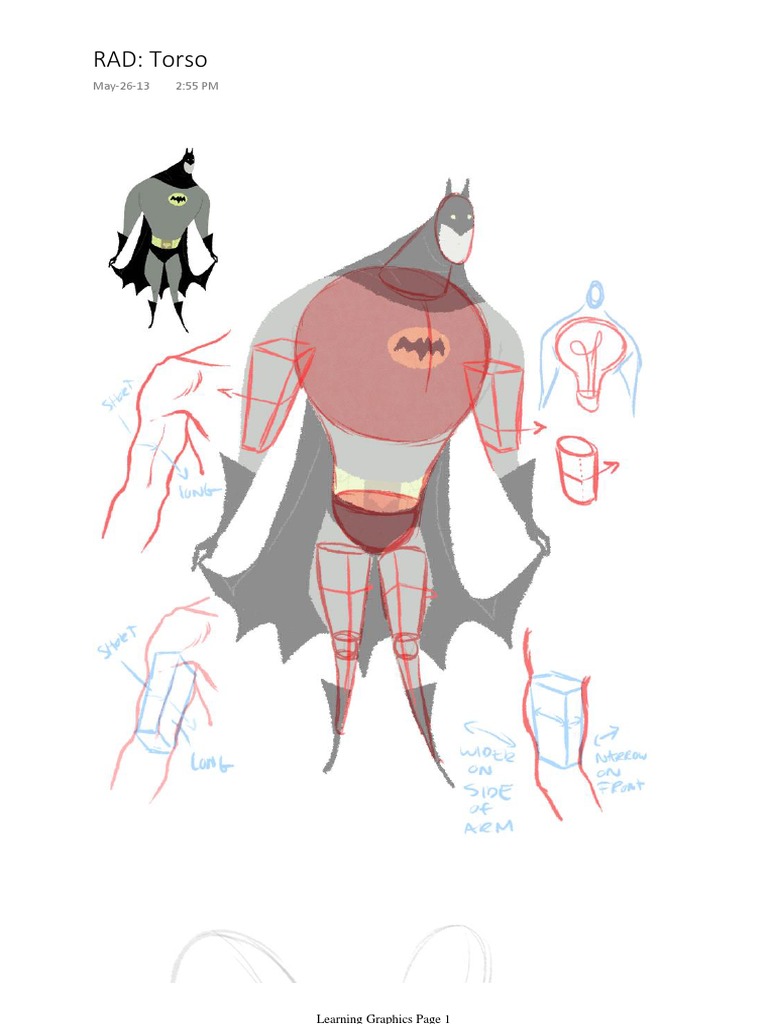 RAD Torso Drawing Guide | PDF