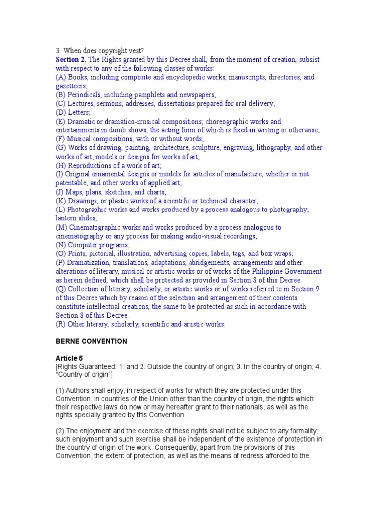 When Does Copyright Vest | PDF | Derivative Work | Copyright