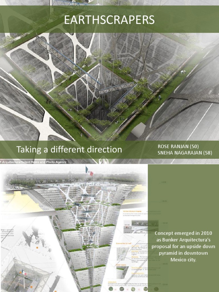 Earthscrapers: Taking A Different Direction | PDF