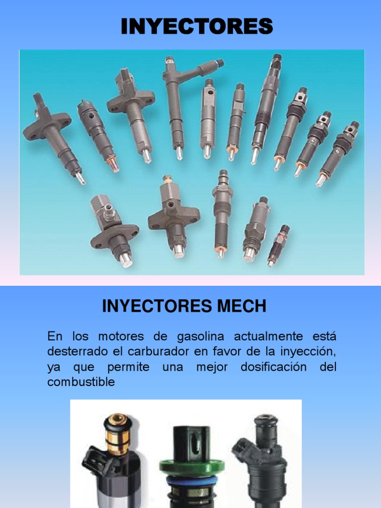 Tipos de Inyectores | Motor diesel | Motores