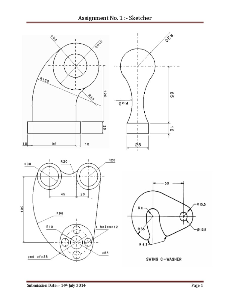 Art Students' Sketch Assignment | PDF | Home & Garden
