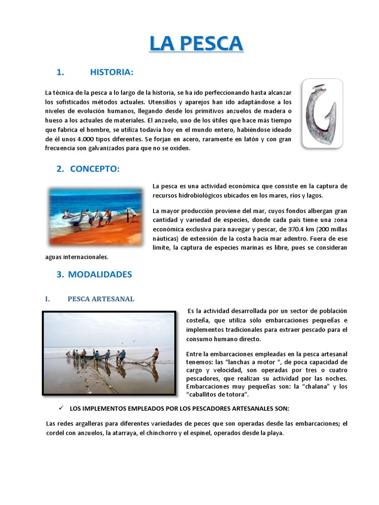 La Pesca | PDF | Fitoplancton | Perú
