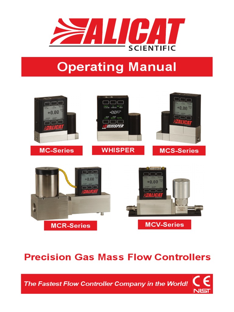Gas Flow Controller Manual | PDF | Electrical Connector | Electrical ...