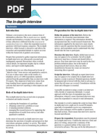 Interview Protocol - Template | PDF