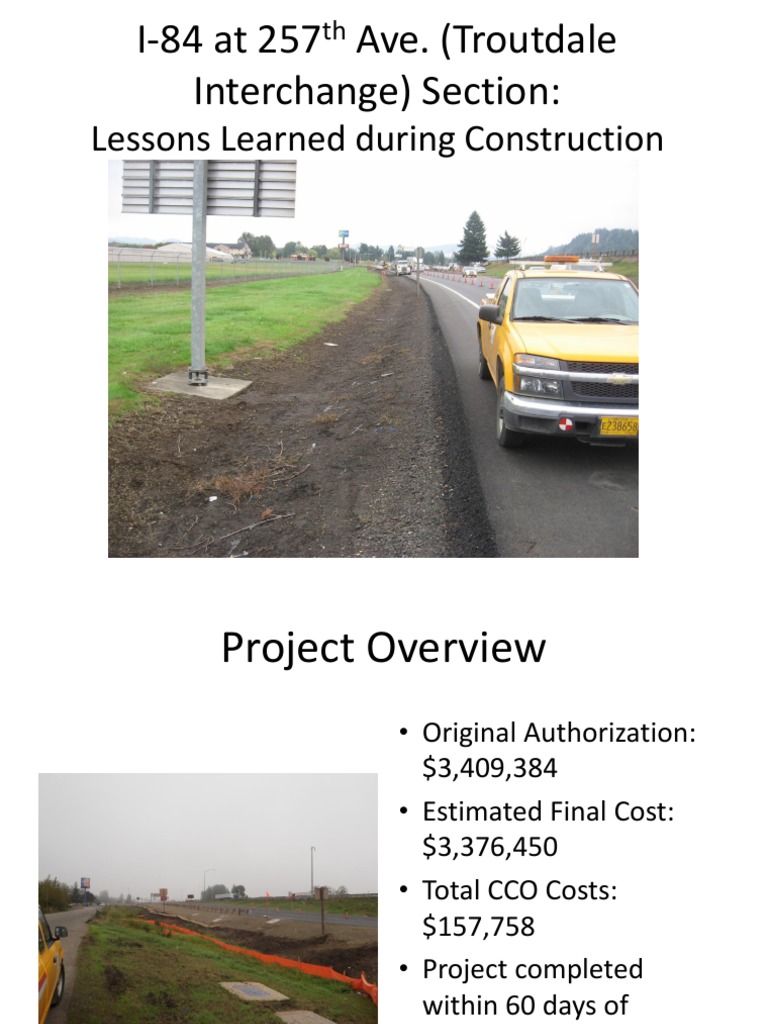 Lessons Learned | PDF | Road Transport | Transport