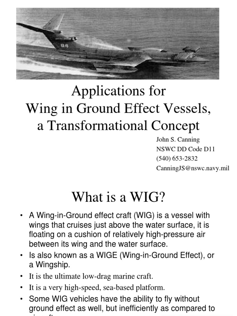 WIG Vessels Transform Naval Warfare | PDF | Naval Mine | Nuclear Power