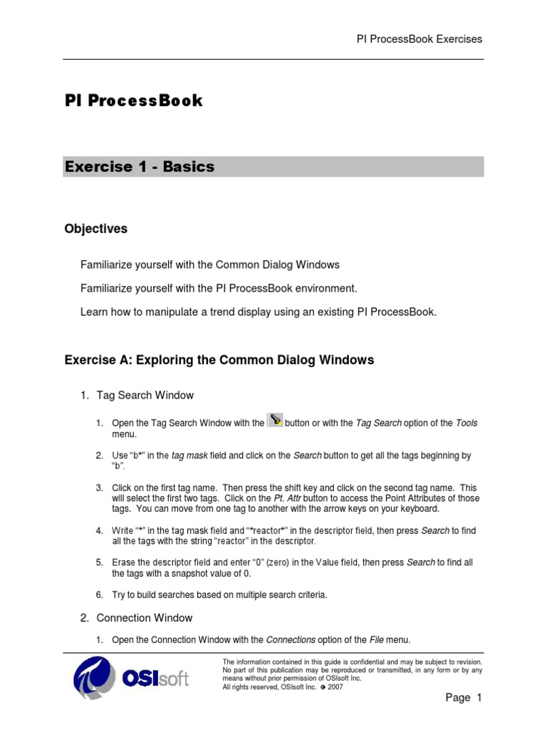 Exercises PI Process Book | Download Free PDF | Tag (Metadata) | Sql