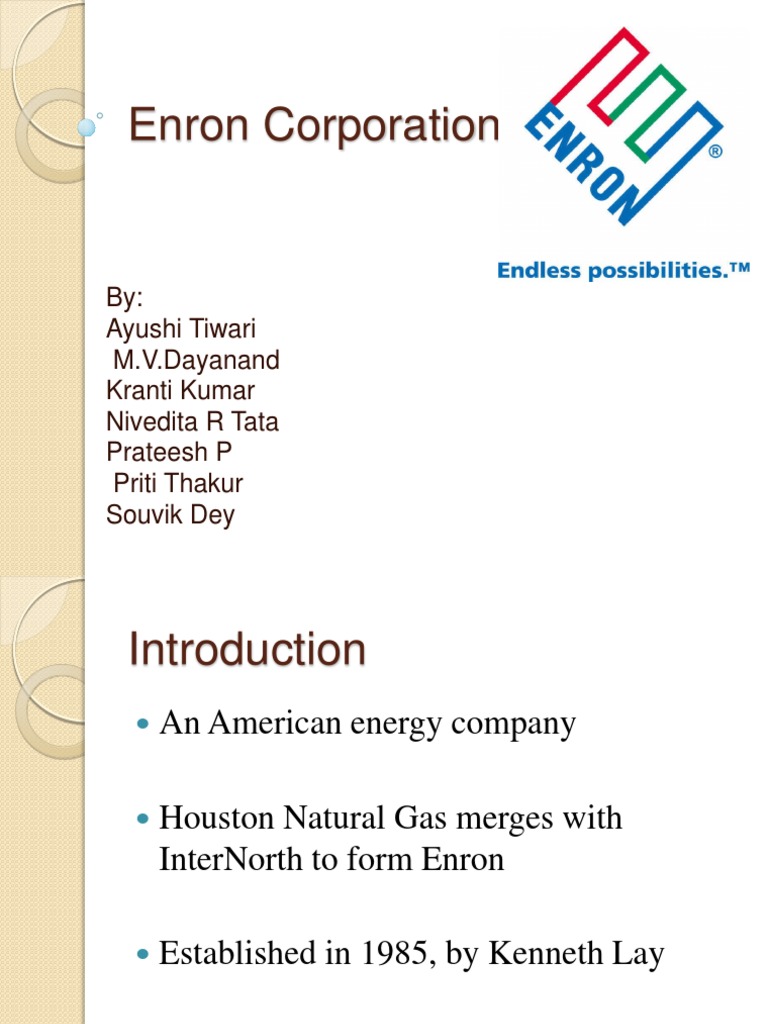 Enron Scam | PDF | Special Purpose Entity | Enron