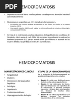 Hemosiderina y Hemosiderosis: Diagnóstico y Efectos | PDF