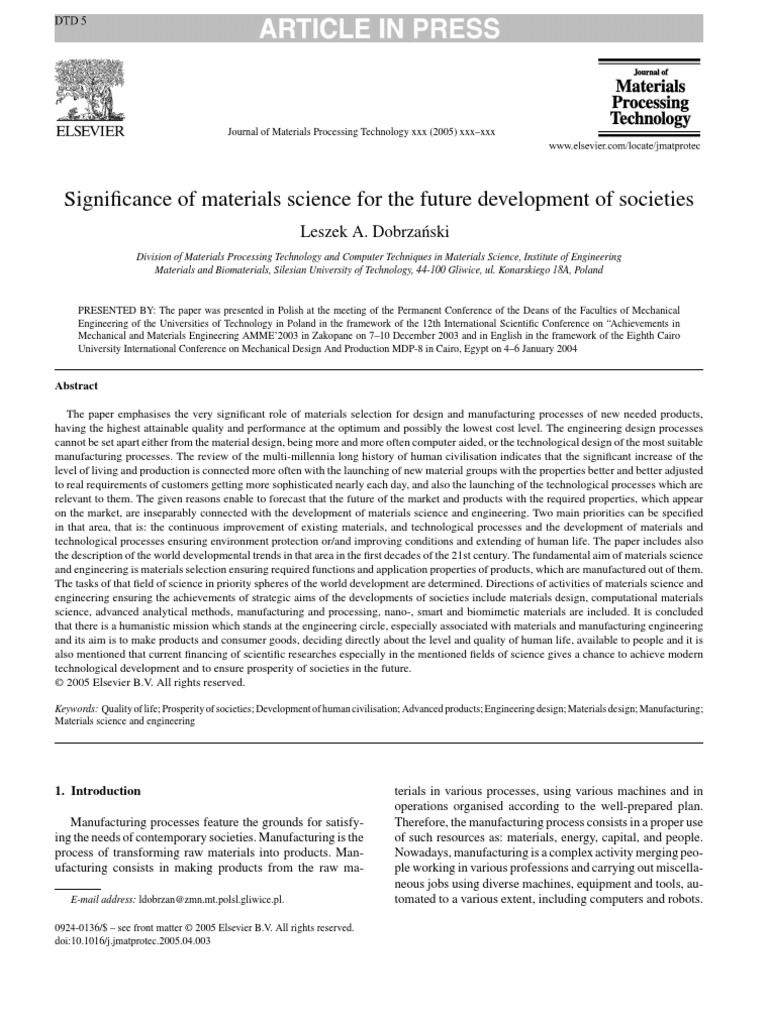 Materials | PDF | Steel | Materials Science