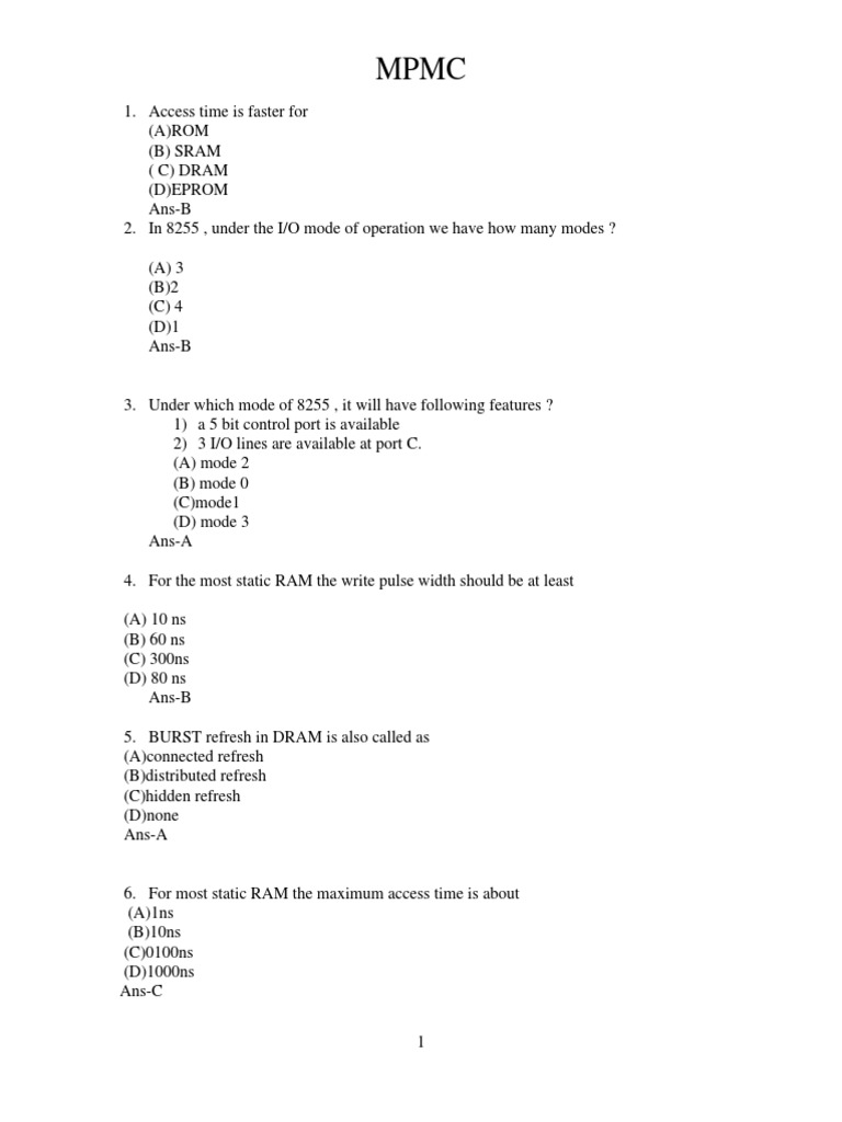 MPMC | PDF | Integrated Circuit | Digital Technology