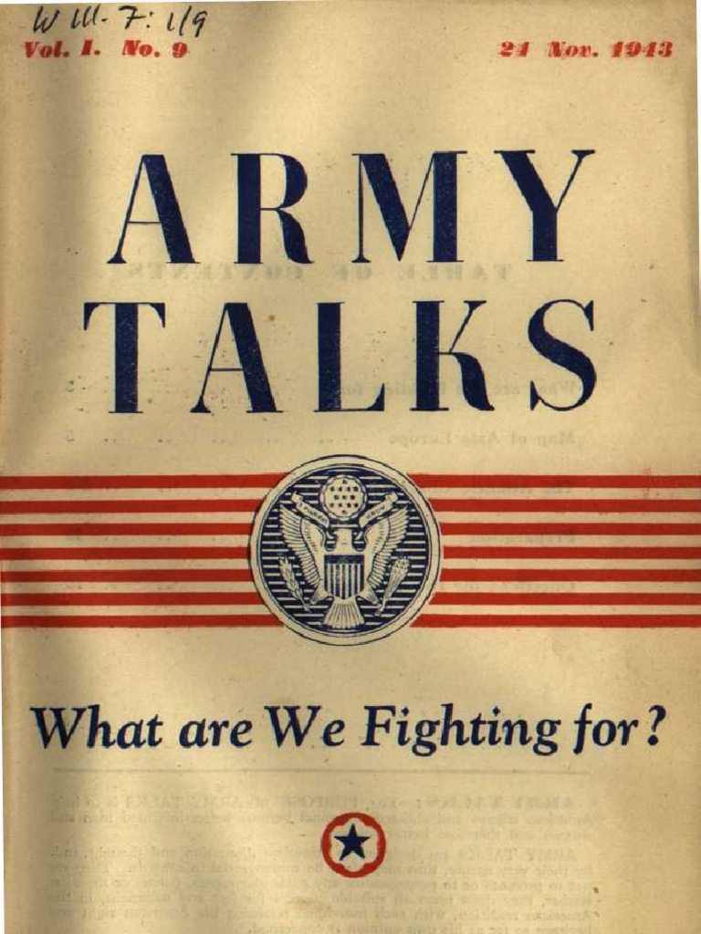 (1943) Army Talks | PDF | Axis Powers | Adolf Hitler