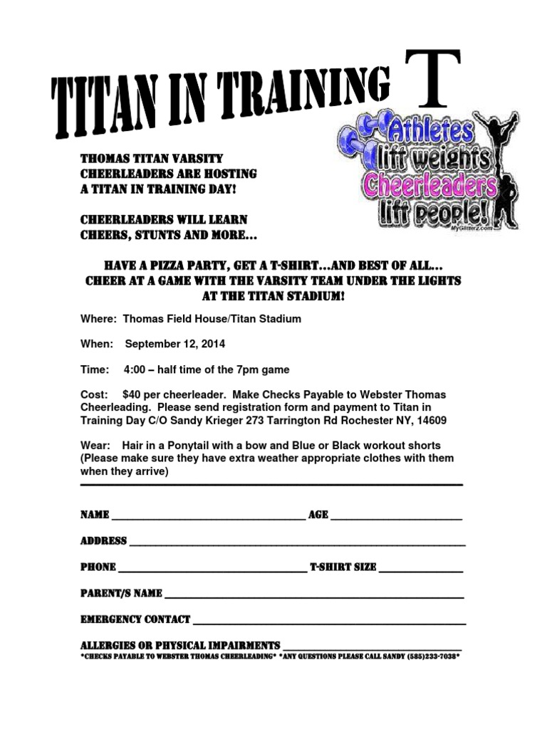 Titan in Training Day | PDF