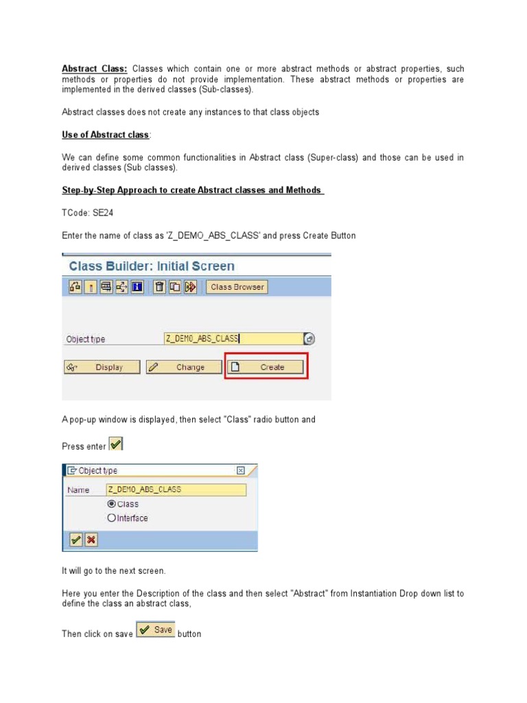 Abstract Class Oops Pdf Method Computer Programming Models Of Computation 