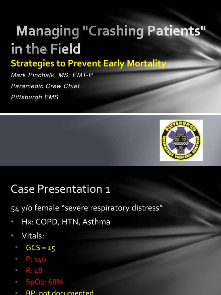 Managing Crashing Patients in EMS | PDF | Emergency Medical Services ...