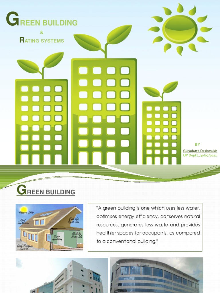 Presentation On LEED Green Building Rating Systems | PDF | Ventilation ...