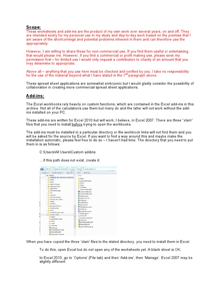 Eurocode example | Microsoft Excel | Computing