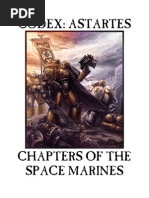 Warhammer 40K - Space Marine Chapters List & History | PDF | Unrest