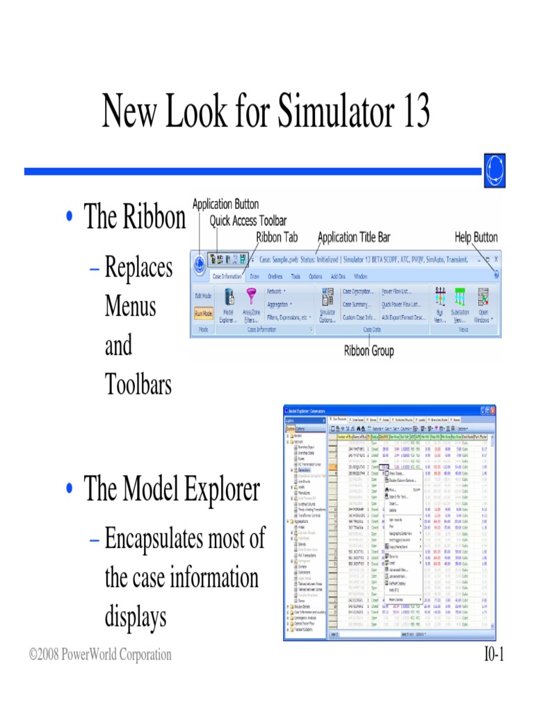 New Look For Simulator 13: The Ribbon | PDF | Tab (Gui) | Graphical User Interfaces