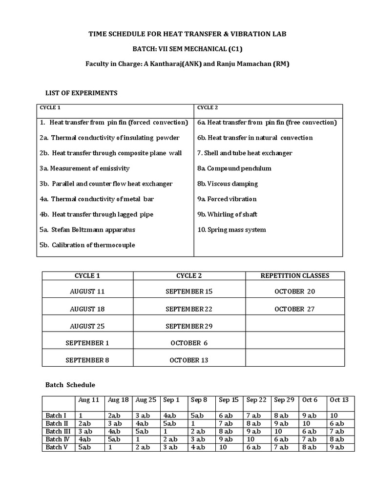 time-schedule-for-heat-transfer-vibration-lab-pdf