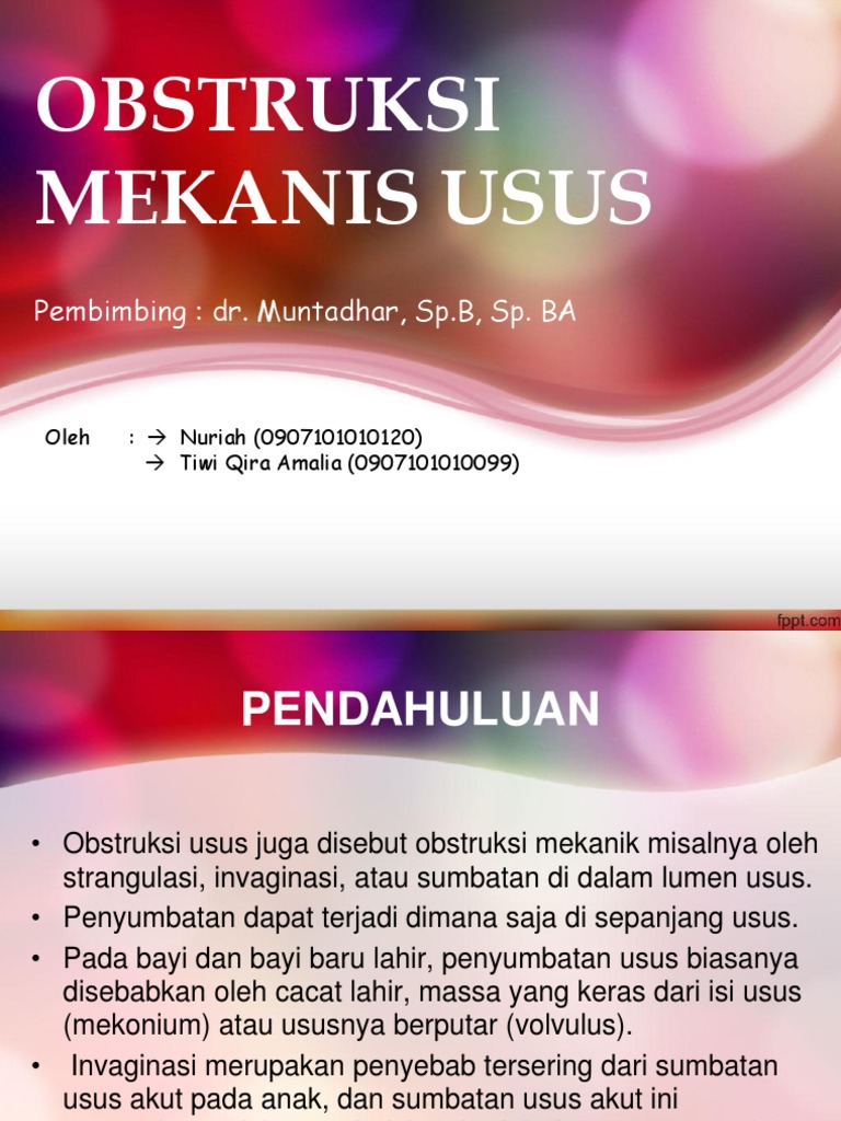 Obstruksi Usus | PDF