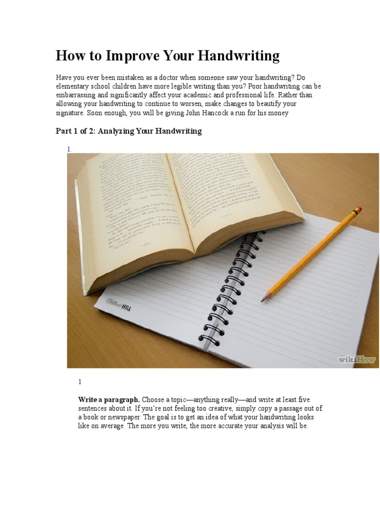 How To Improve Your Handwriting | PDF | Letter Case | Text