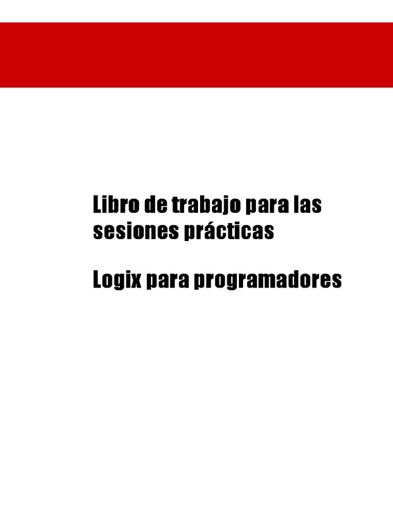 Laboratorio 1 - RSLogix 5000 para Programadores PDF | PDF | Point and Click | Programa de ...