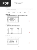 Cambridge Igcse Chemistry Worksheet - Atomic Structure and Bonding ...