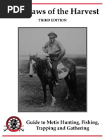Métis Harvesting Laws and Guidelines | PDF | Métis | Hunting