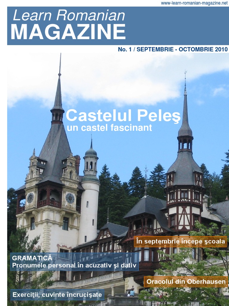 Learn Romanian Magazine 1 | PDF