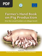 Pig Farming Layout and Planning Guide | PDF | Livestock | Domestic Pig