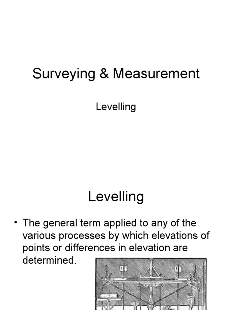 Surveying and Measurement | Download Free PDF | Surveying | Land Management