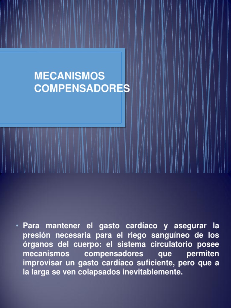 Mecanismos Compensatorios | PDF | Angiotensina | Corazón