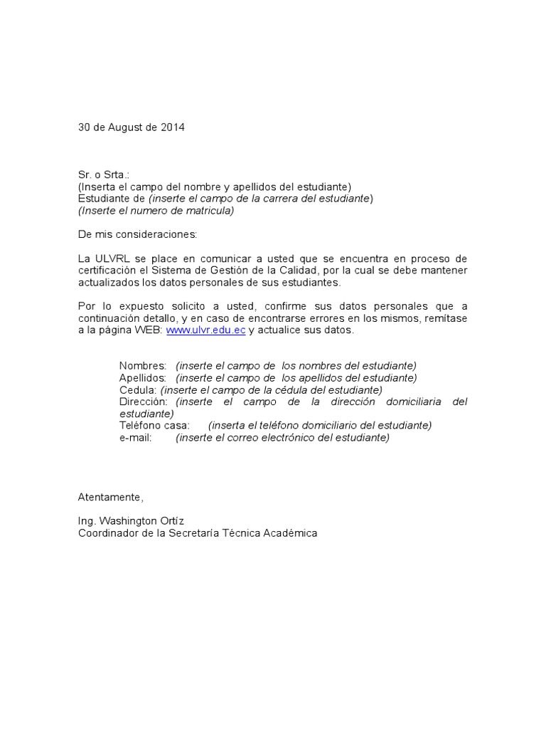 Mod1 201012 CC Carta | PDF | Estudios de idiomas extranjeros