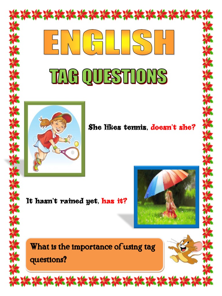 What Is The Importance of Using Tag Questions? | PDF