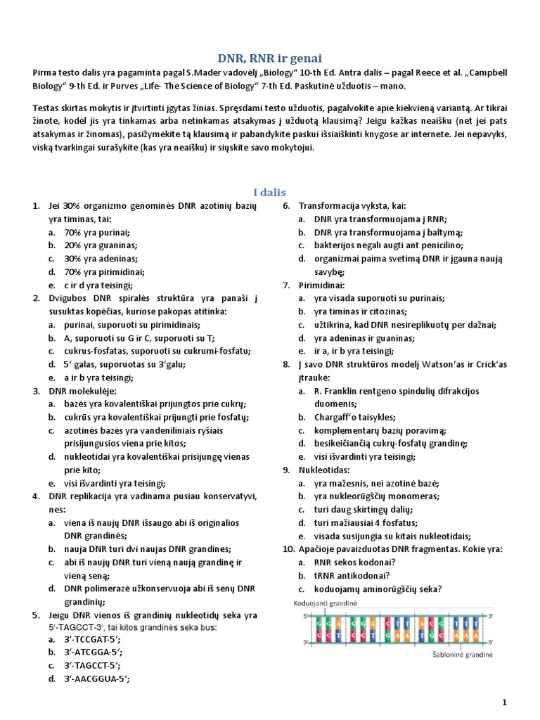 DNR, RNR, Genai | PDF