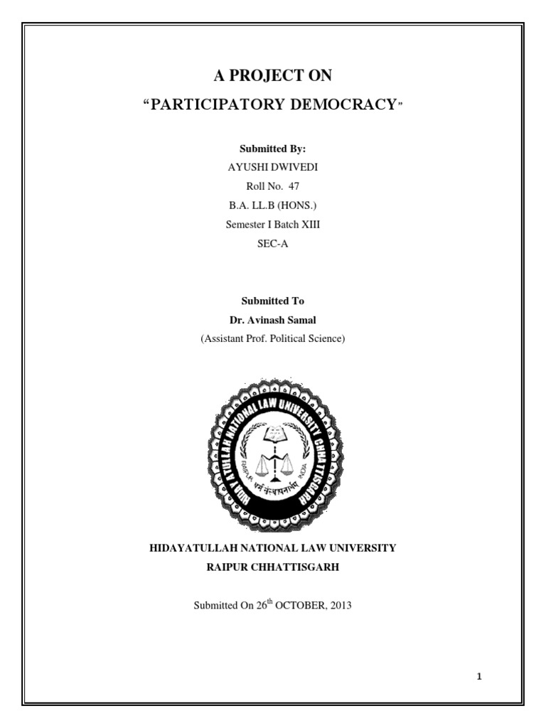 Political Science Project | PDF | Voting | Democracy