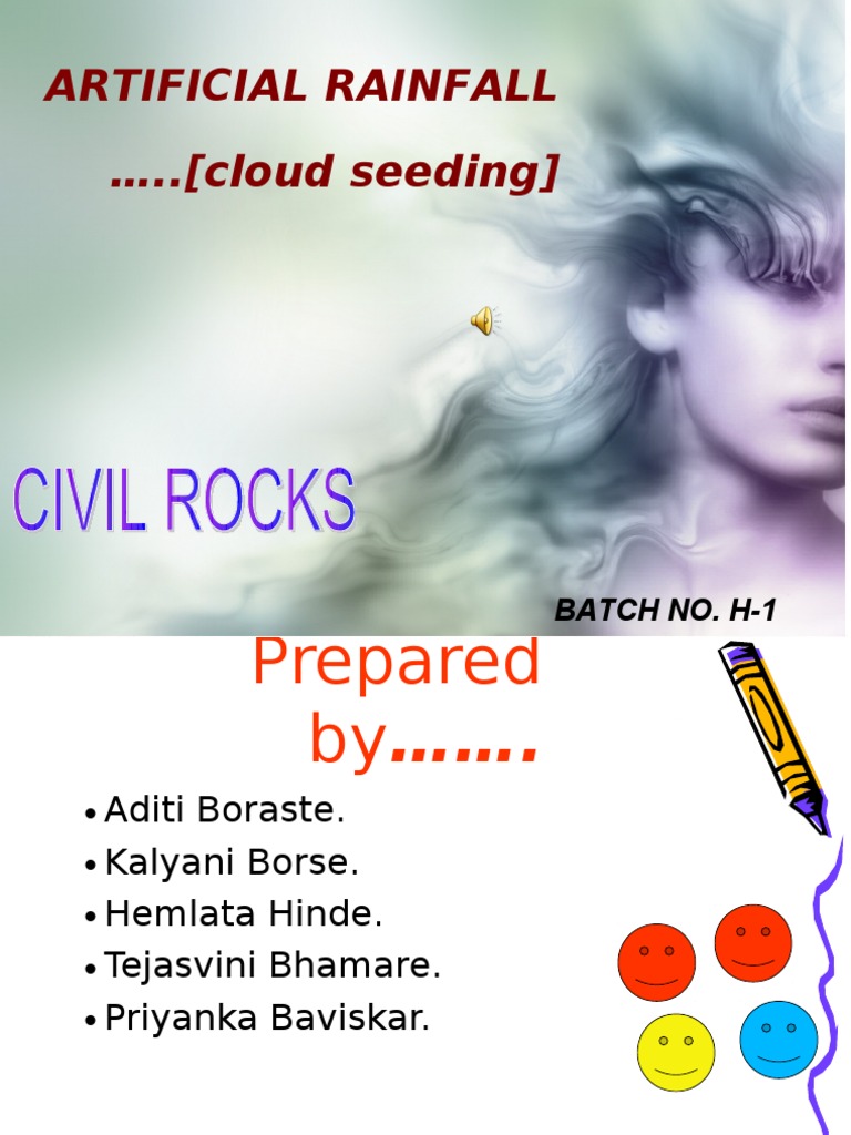 Artificial Rainfall | PDF | Rain | Precipitation