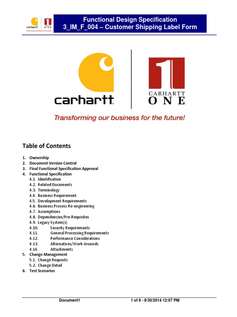 3 - IM - F - 004 - Customer Shipping Label Form | Download Free PDF ...