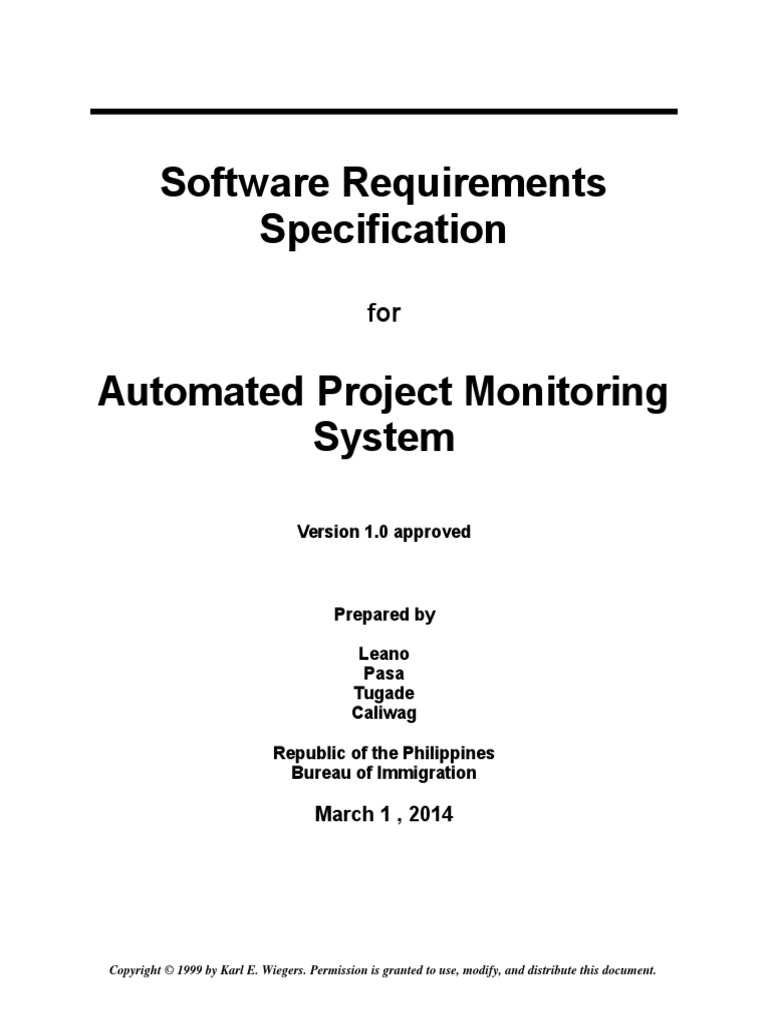 IEEE Srs Template | World Wide Web | Technology