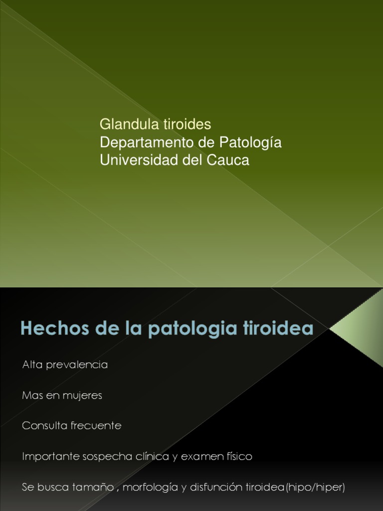 ,patologia de Tiroides 2014 | PDF | Tiroides | Cáncer